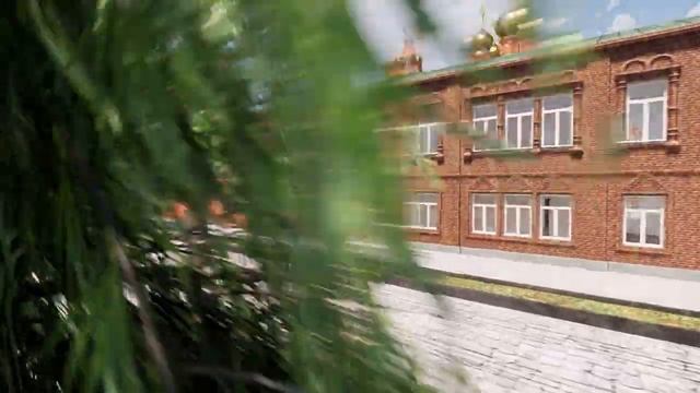 4.Скорбященский монастырь в 1917 году. Вид с Вадковского переулка