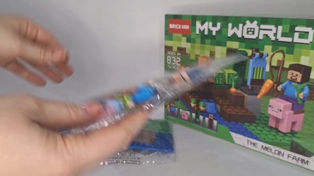 Конструктор пластиковый "Ферма", бренд Brick