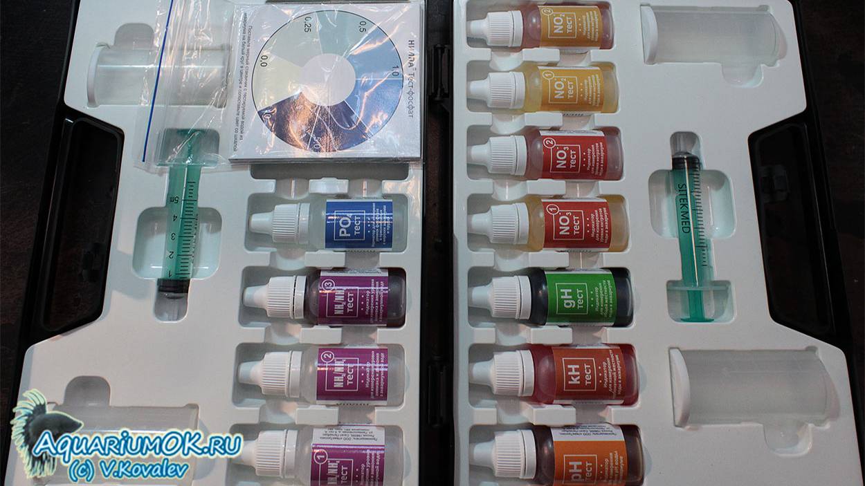 Аквариум для начинающих Тесты для аквариумной воды Простой тест воды в аквариуме