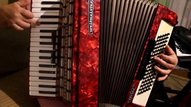 КЛЁН  ТЫ  МОЙ  ОПАВШИЙ  Популярная музыка для баяна и аккордеона / Пошаговое обучение