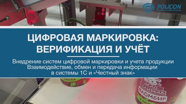 Комплексная автоматизация на базе комплекта технического зрения и системы ИИ: Мороженое