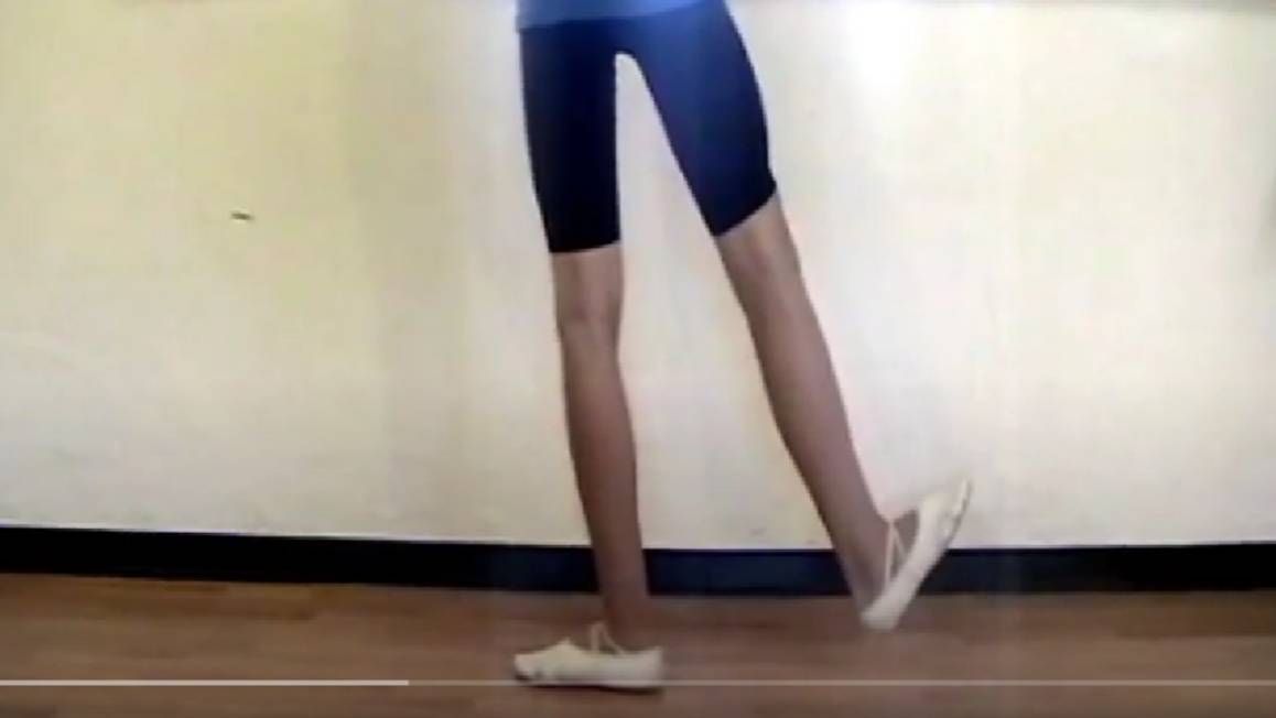 Battement tendu pour le pied. Урок 20. Классический танец