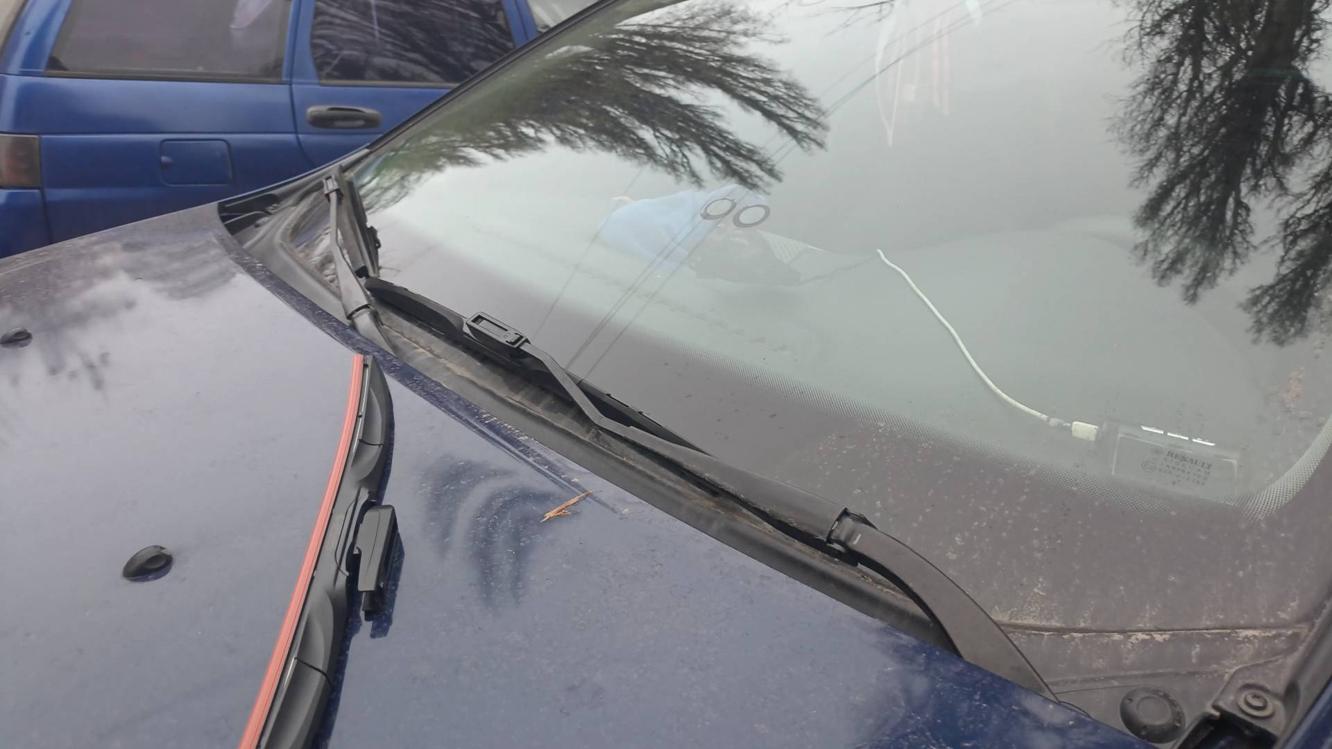 Гибридные щетки на рено логан с ОЗОНА