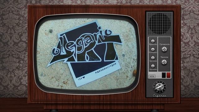 заставка с логотипом Olegario ART