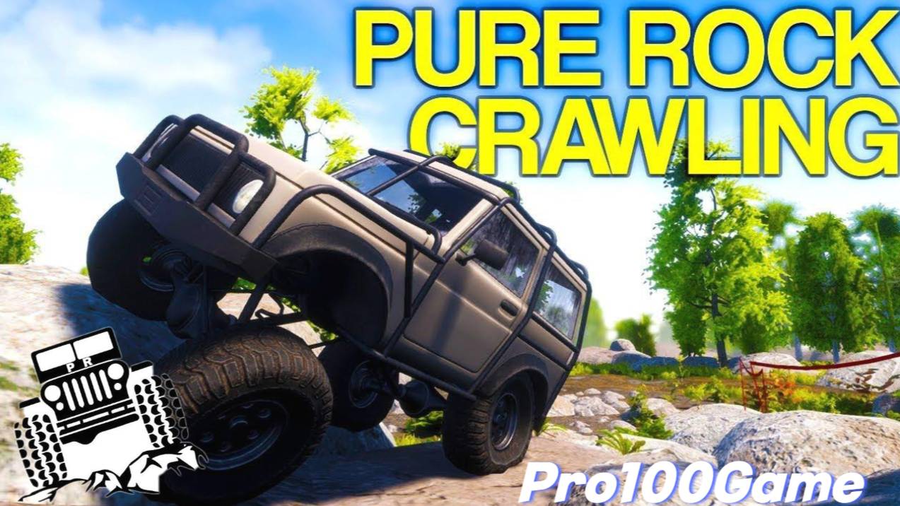 PURE ROCK CRAWLING! Пародия на SNOWRUNNER? Сломал Игру!