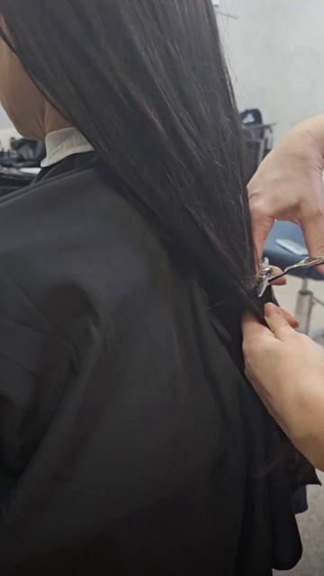 Из черного в карамельный блонд