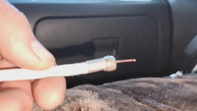 Как соединить антенный кабель ТВ