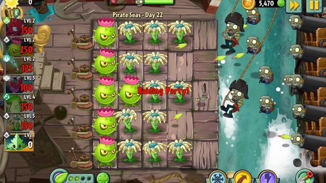 острая команда в plants vs zombies 2