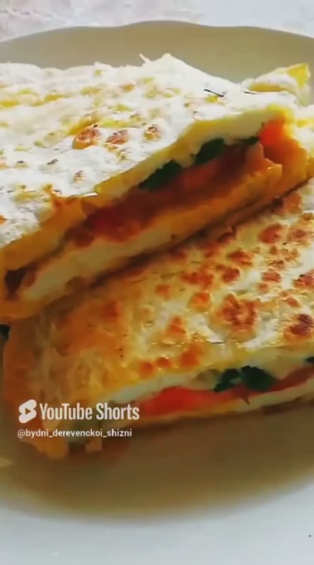 Быстрый и полезный завтрак.