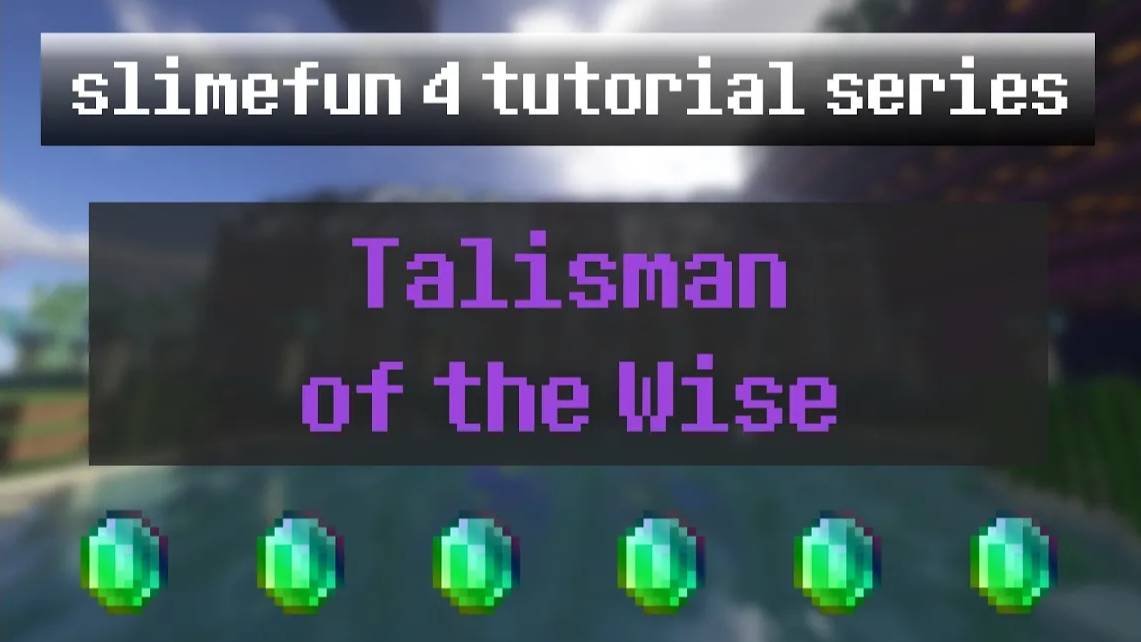 эпизод 14.5 - Талисман Мудрости, Талисман нового опыта (Руководство по SlimeFun 4)