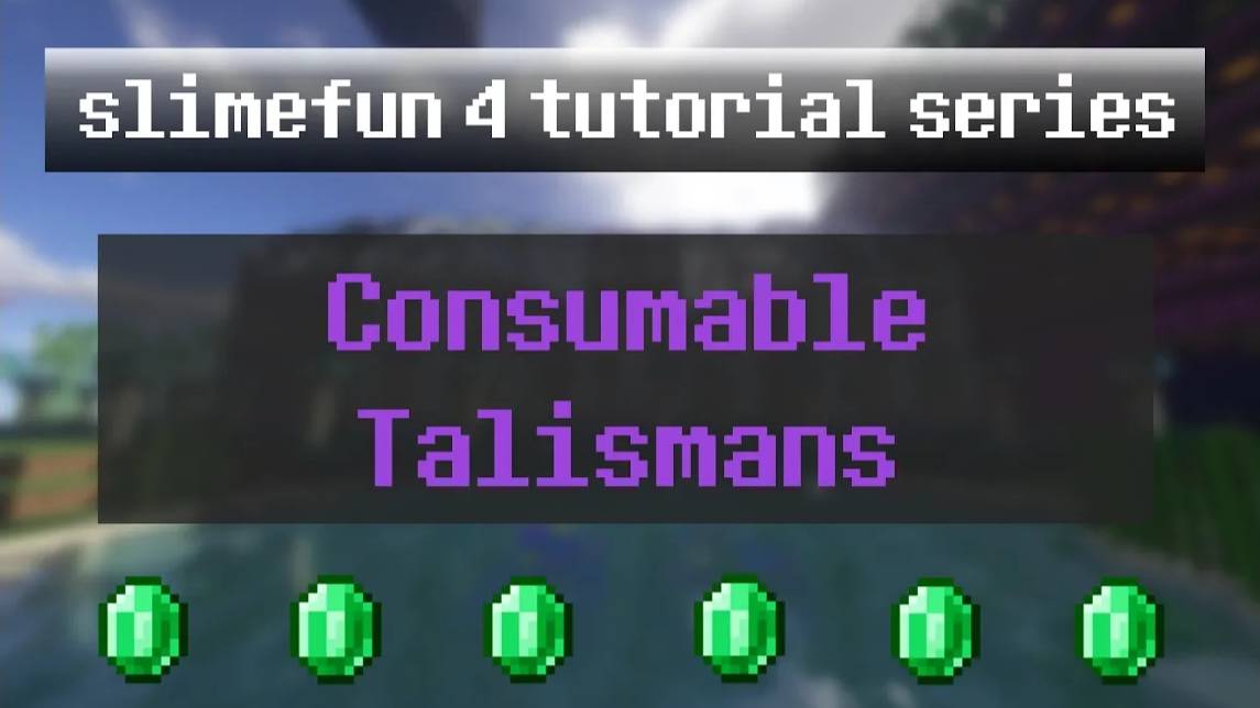 эпизод 07 - Расходуемые талисманы (Руководство по SlimeFun 4)