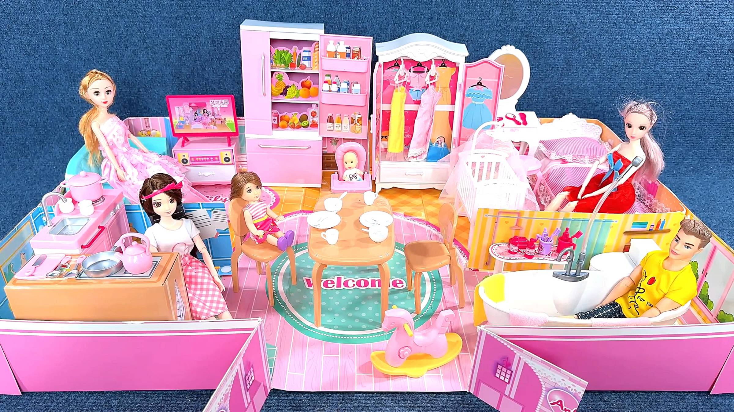 Развивающие игрушки. Игровые наборы для развития детей.  Для малышей мультики. Игры для детей