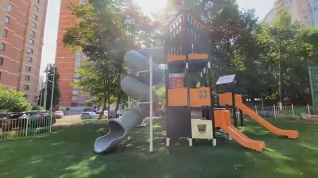 Монтаж игрового комплекса от компании «Лебер»