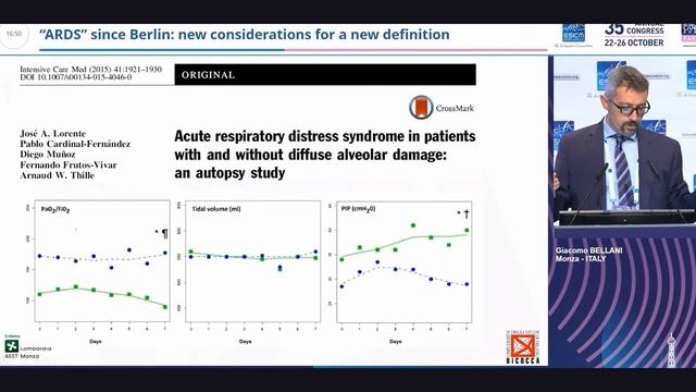 “ARDS” since Berlin to new definition Giacomo Bellani 2022