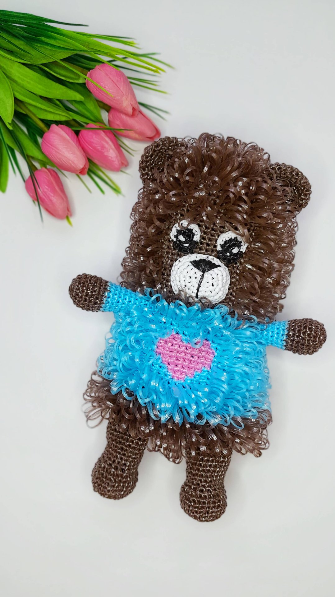 Мочалка "Медвежонок"