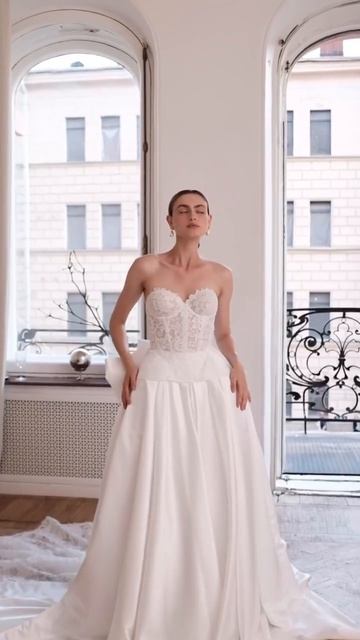 Свадебное платье Всё ради любви из коллекции «Желанная» 2025 от бренда Divino Rose