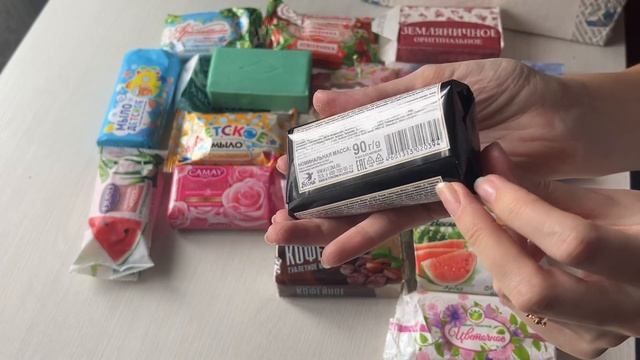 ASMR Распаковка мыла АСМР без шёпота no voice soap unpacking