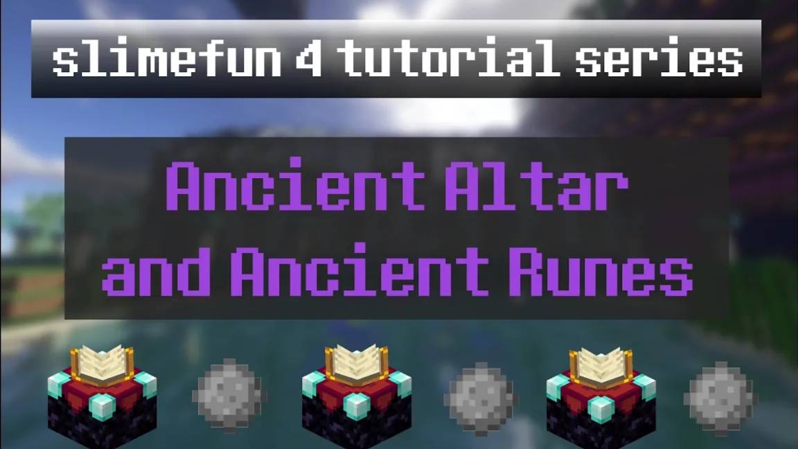 эпизод 05 - Древний алтарь и древние руны (Руководство по SlimeFun 4)