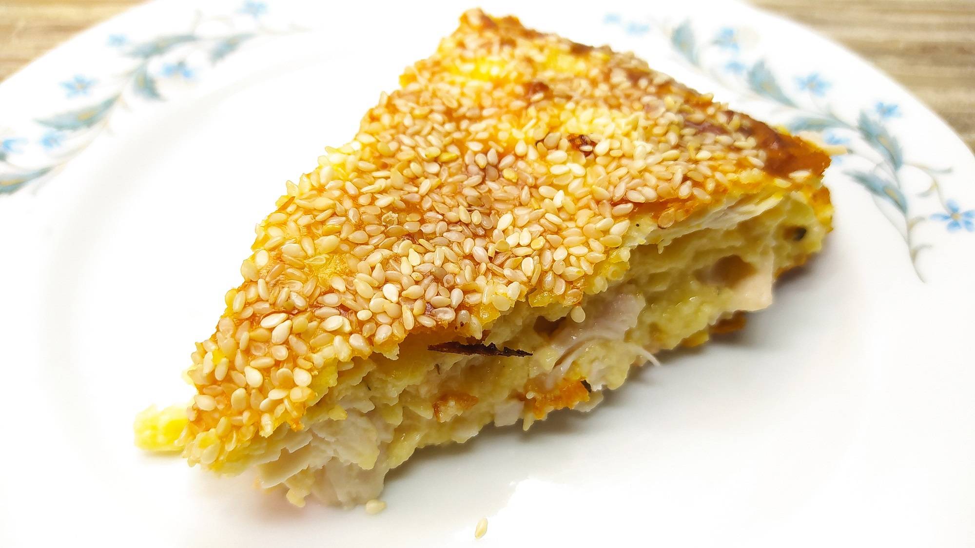 Рецепт быстрого и нежного пирога с куриным филе