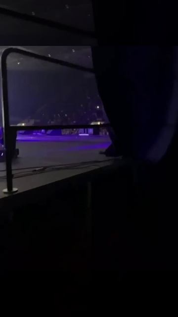 Начало концерта. Вид со сцены. Юра Шатунов