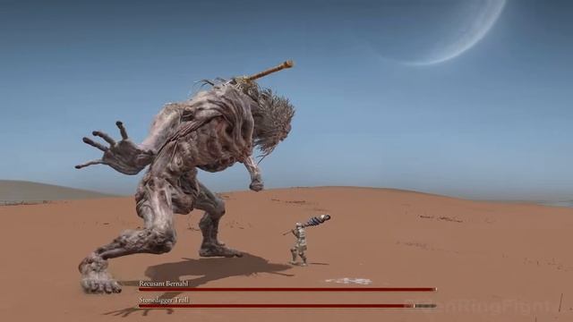 Рушащийся Фарум Азула против Горных вершин гигантов - Elden Ring