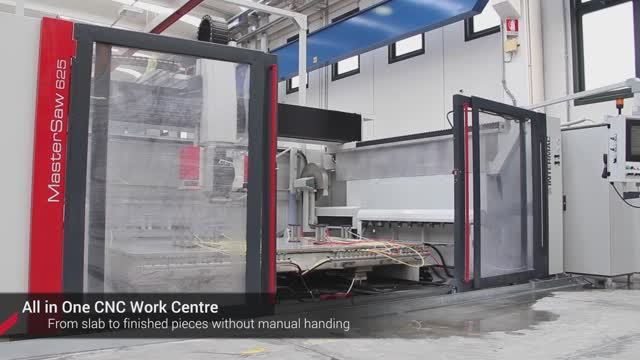 Intermac Master Saw 625 Double Table Automatic Stone Processing