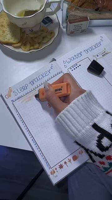 Трекеры для полезных привычек #ежедневник #привычки #продуктивность