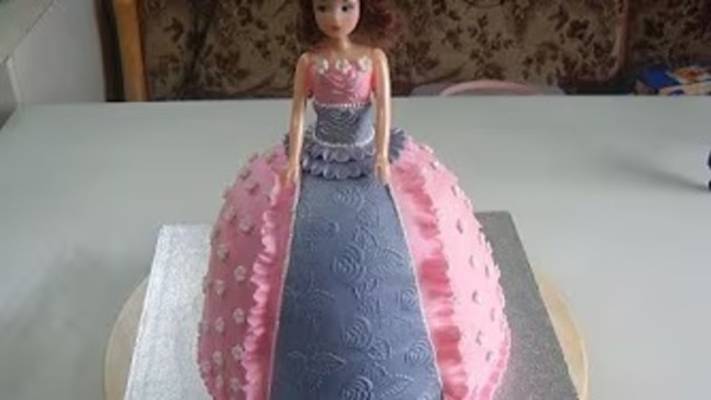 Торт Барби. Маринкины творинки