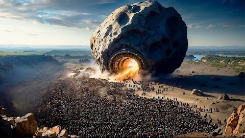 300 миллионов лет назад создатели человечества поместили этот камень в Азии, но в 21 веке он восстал