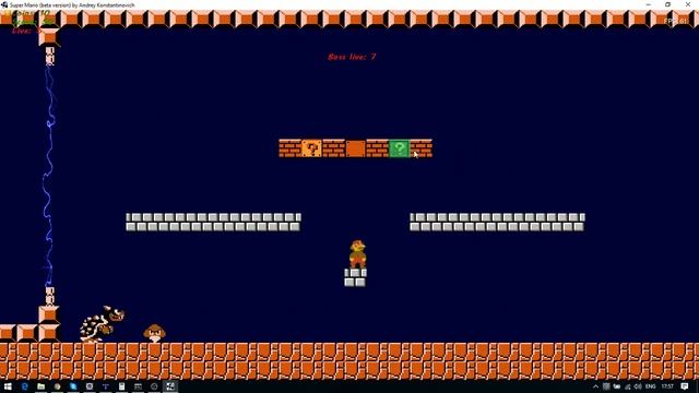 Test Animations and add Objects Mini Boss in Super Mario Game for Java
