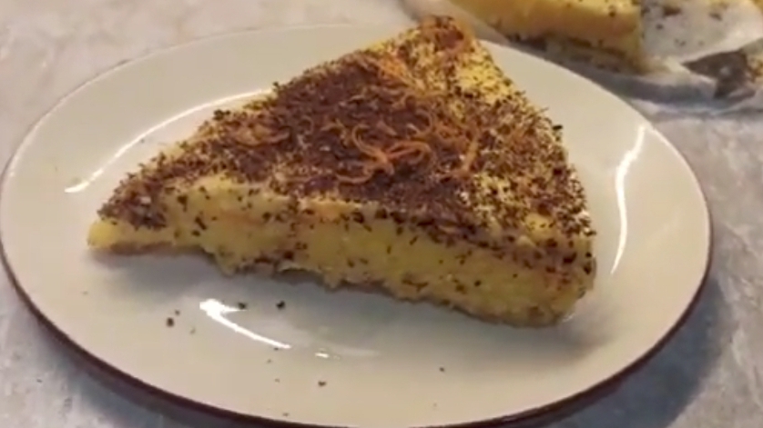 Тыквенный чизкейк, без выпечки. Цвет настроения оранжевый