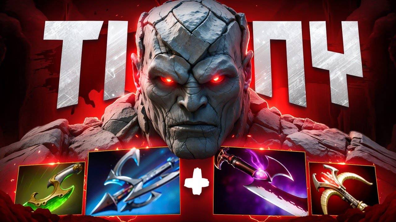 Аналитика ошибок - YATORO на КЕРРИ ТИНИ ! НАЙС УРОН.. мета 2025 Tiny Dota 2