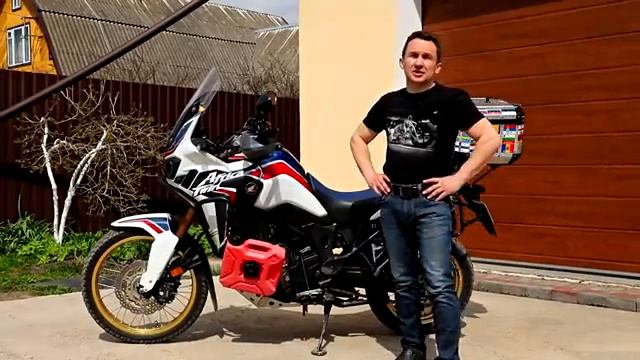 Автосмазчик цепи мотоцикла своими руками _ очередная Доработка Honda CRF1000L AFRICA TWIN
