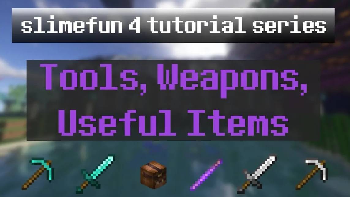 эпизод 03 - Оружие и полезные предметы (Руководство по SlimeFun 4)