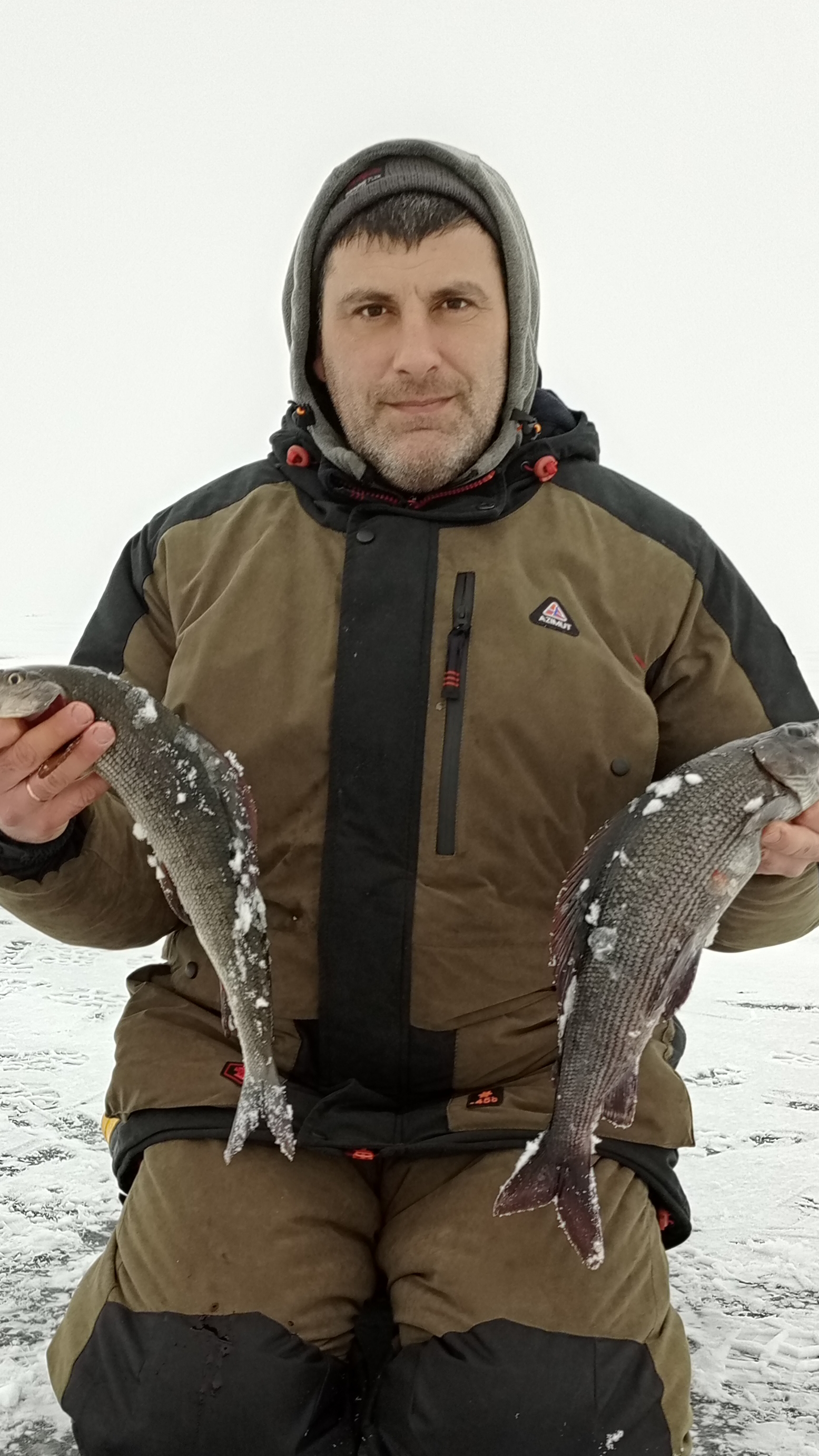 ловим хариуса.