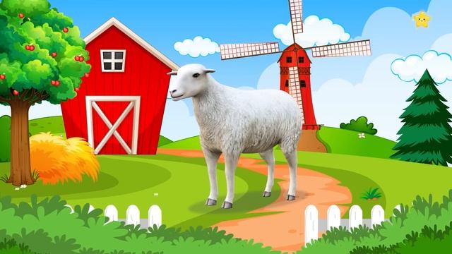 Сборник Песенки и Мультики про животных для детей  Звуки животных  Мычание коровы