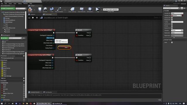 UE4   AI Дрон взрывчатка  Часть 3