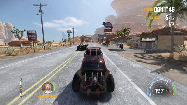 FlatOut 4 - Звёздный кубок "По свистку" ( 1 - 2 этапы)