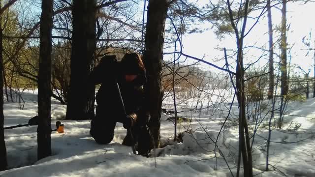 В поисках подснежников  Коп металлолома