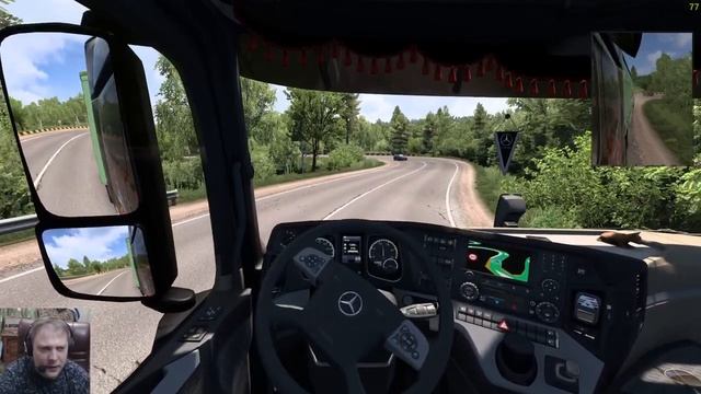Euro Truck Simulator 2 сезон 8 серия 5 Румыния горный хребет
