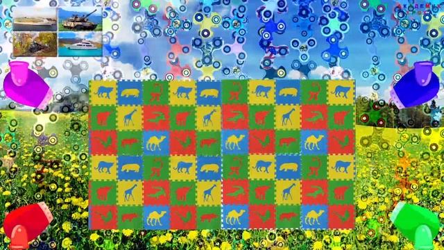 Коллекция детских мультфильмов: Играем и развиваемся с пазлами