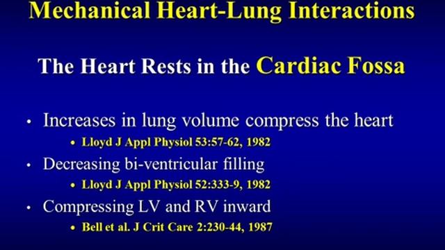Heart lung interaction during mechanical ventilation M Pinsky 2015