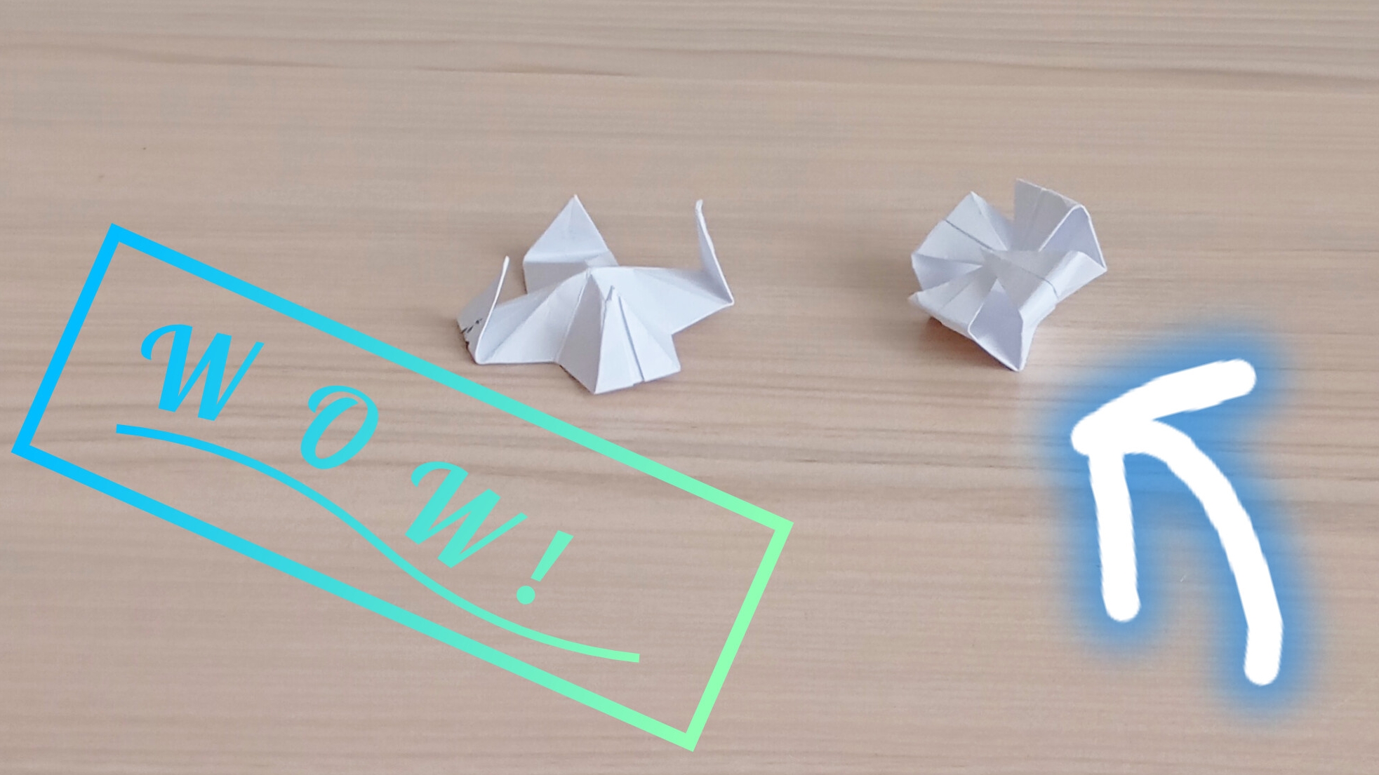 как легко можно сделать капкан из бумаги!