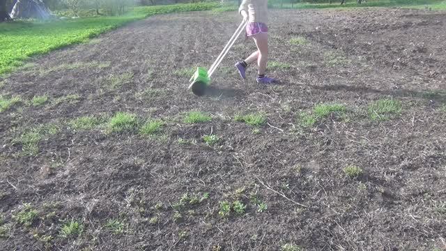 ТЕСТИРУЕМ СЕЯЛКУ. Посадка донника механической сеялкой. Мое, первое, впечатление о ней