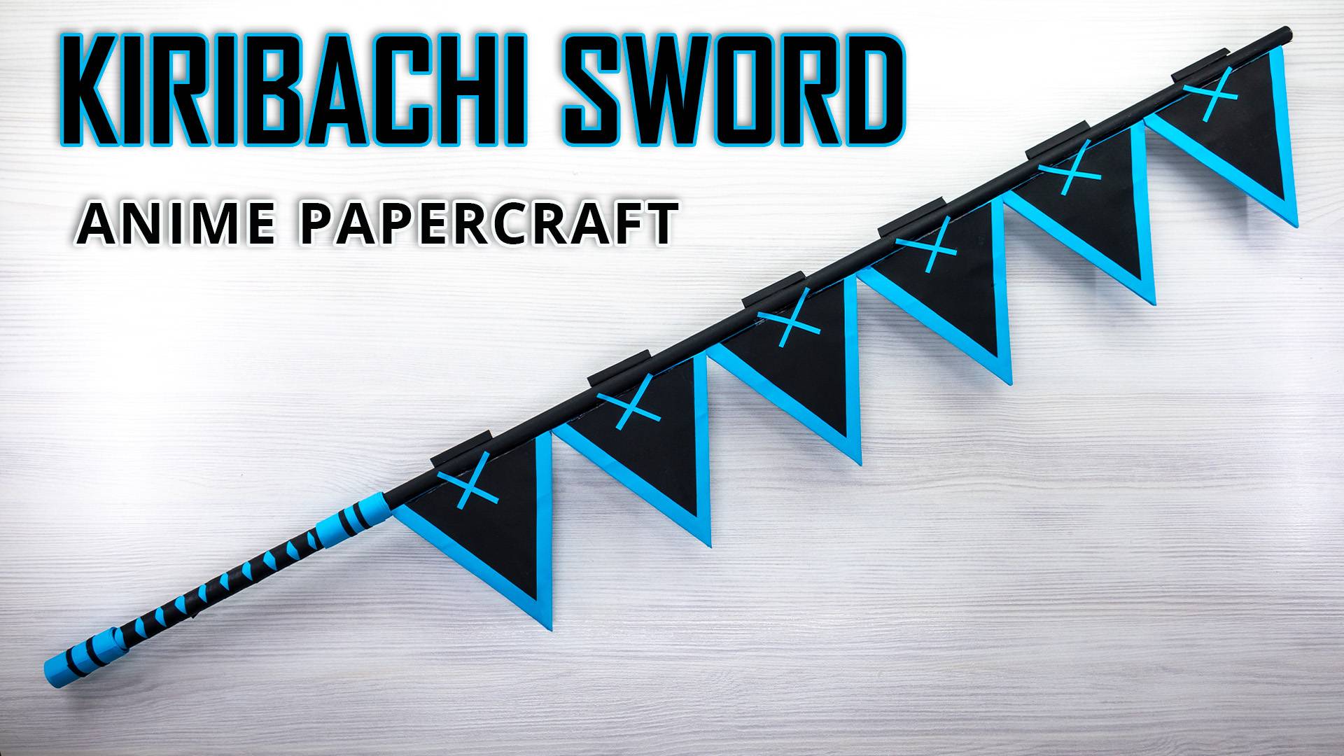 Меч Кирибачи - как сделать дикий меч Арлонга