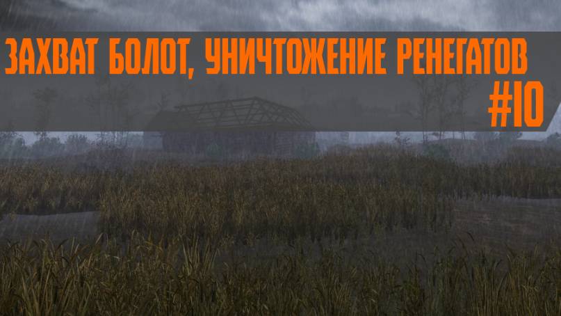 S.T.A.L.K.E.R.- Global War, Захват болот, уничтожение Ренегатов, Мой первый стрим #10