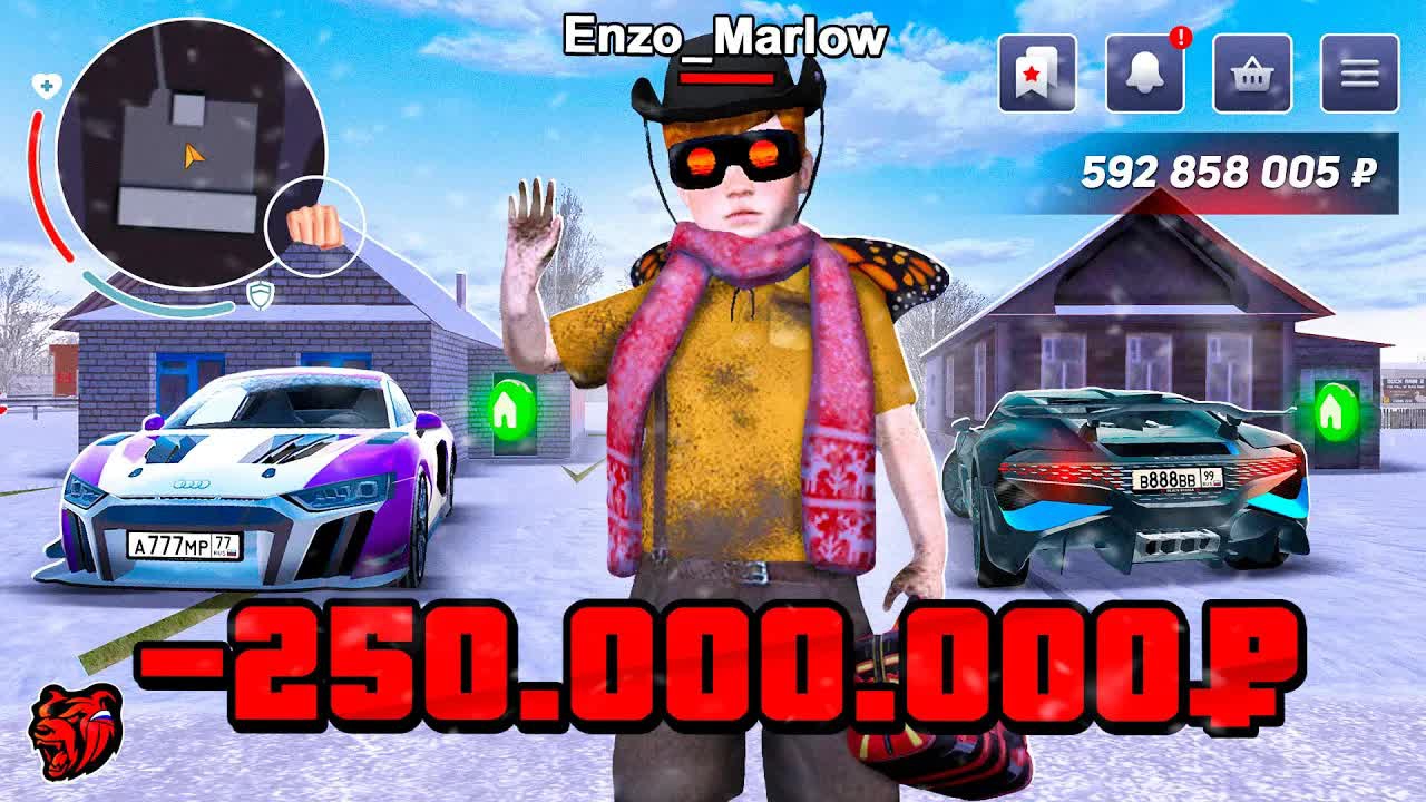 [ENZO] КУПИЛ МОНОПОЛИЮ ДОМОВ! ЗАБРАЛ ЭКСЛЮЗИВ AUDI R8 LMS GT2 НА БЛЕК РАША / BLACK RUSSIA