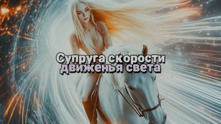 Супруга скорости движенья света