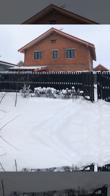 Проект от компании Балкон Онлайн.Остекление загородного дома
