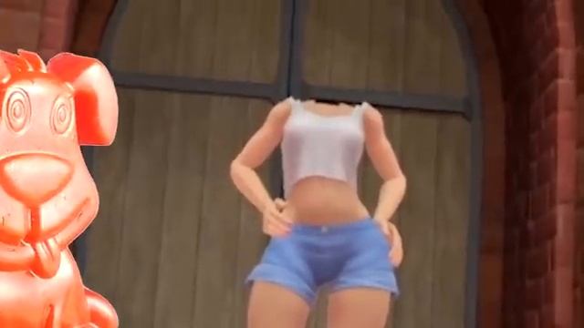 Котик сражается с бульдогом и дарит цветы кошечке Желейный Стасик играет в игру Я  кот I